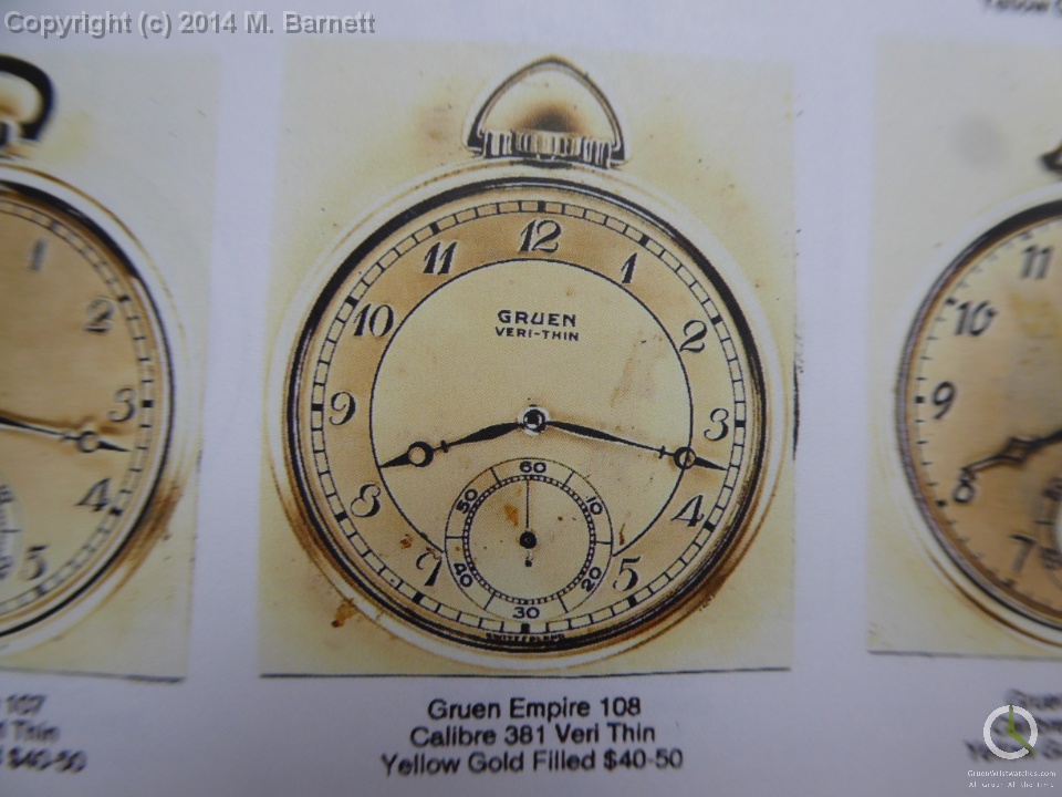 The Gruen Watch Catalog