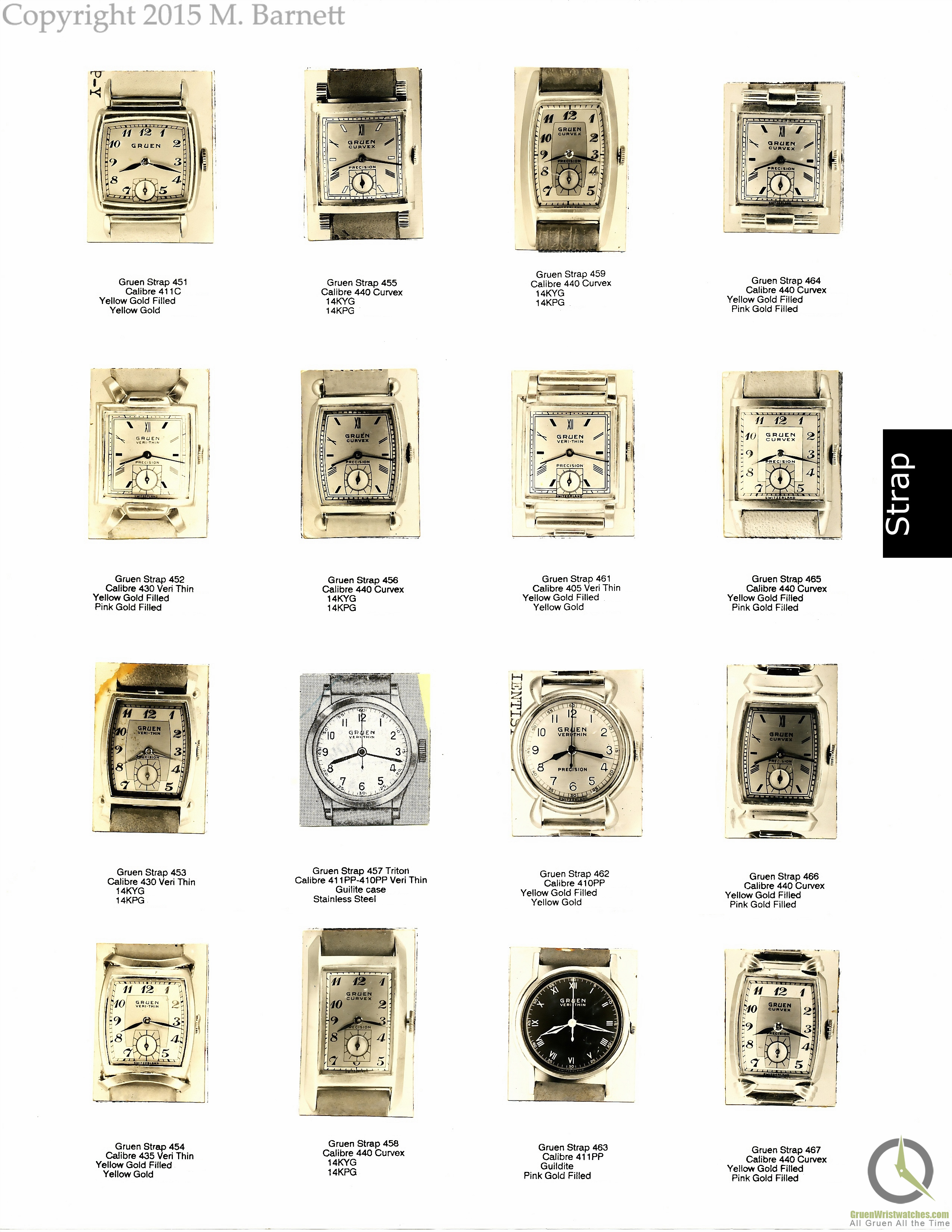 The Gruen Watch Catalog
